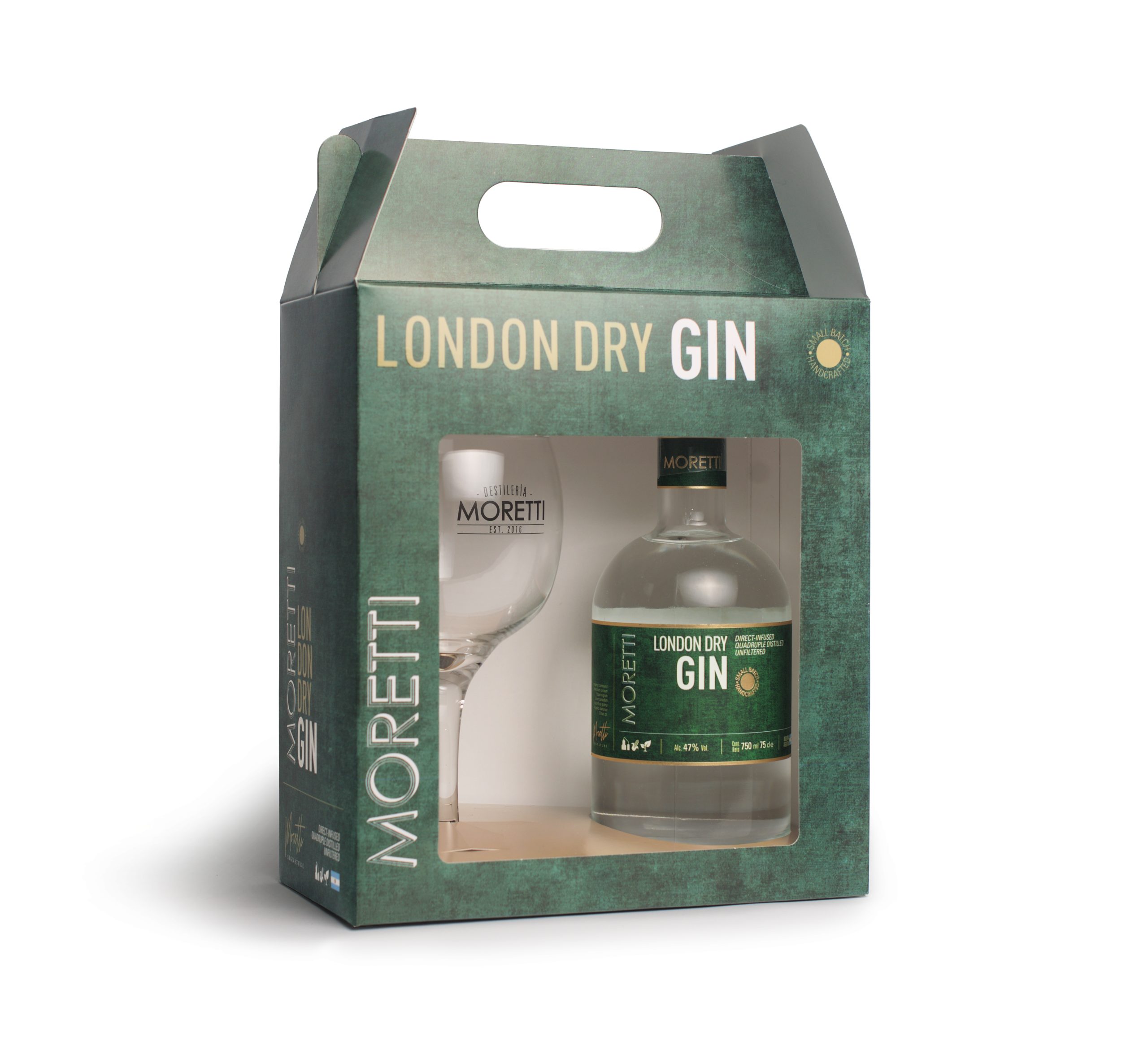Pack London Dry Gin + Copón - Moretti